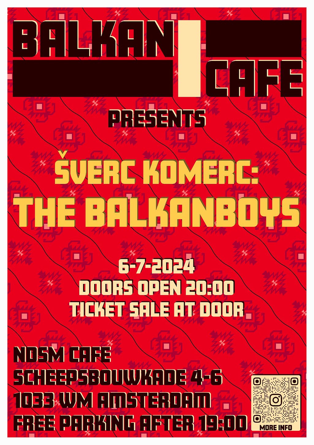 Balkancafe With the Balkanboys - NDSM Loods